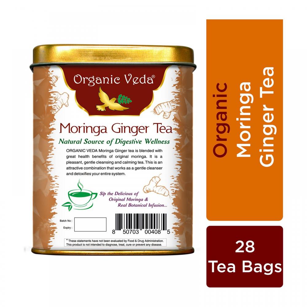 Ginger Tea bags organic buy at Organicveda Singapore